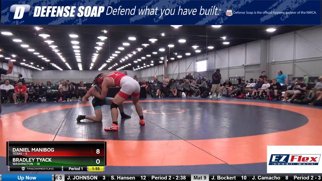 Mat 7 160 Daniel Manibog Texas Vs Bradley Tyack Washington - YouTube