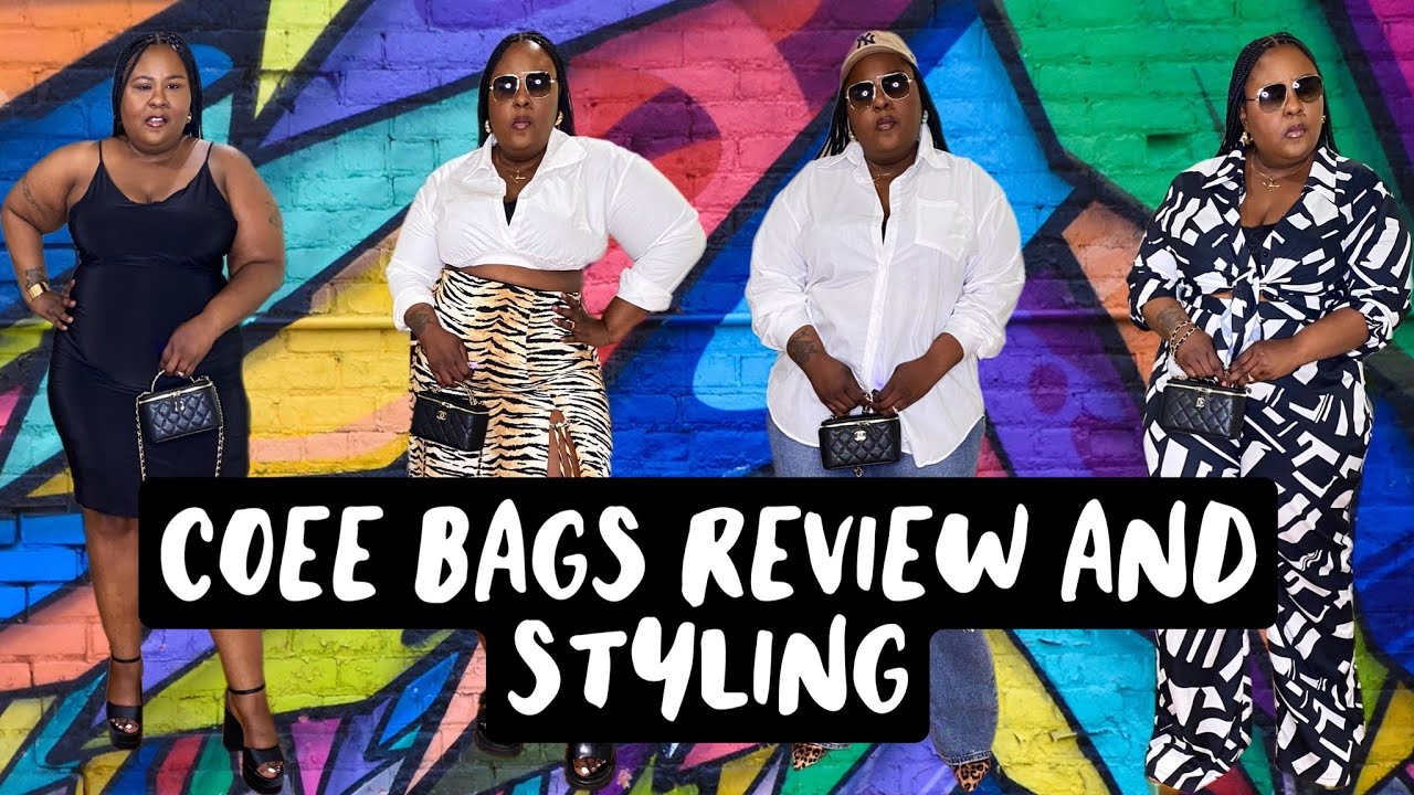 PLUS SIZE HAUL AND LUXURY BAG REVIEW// COEE BAGS REVIEW// PLUS SIZE ...