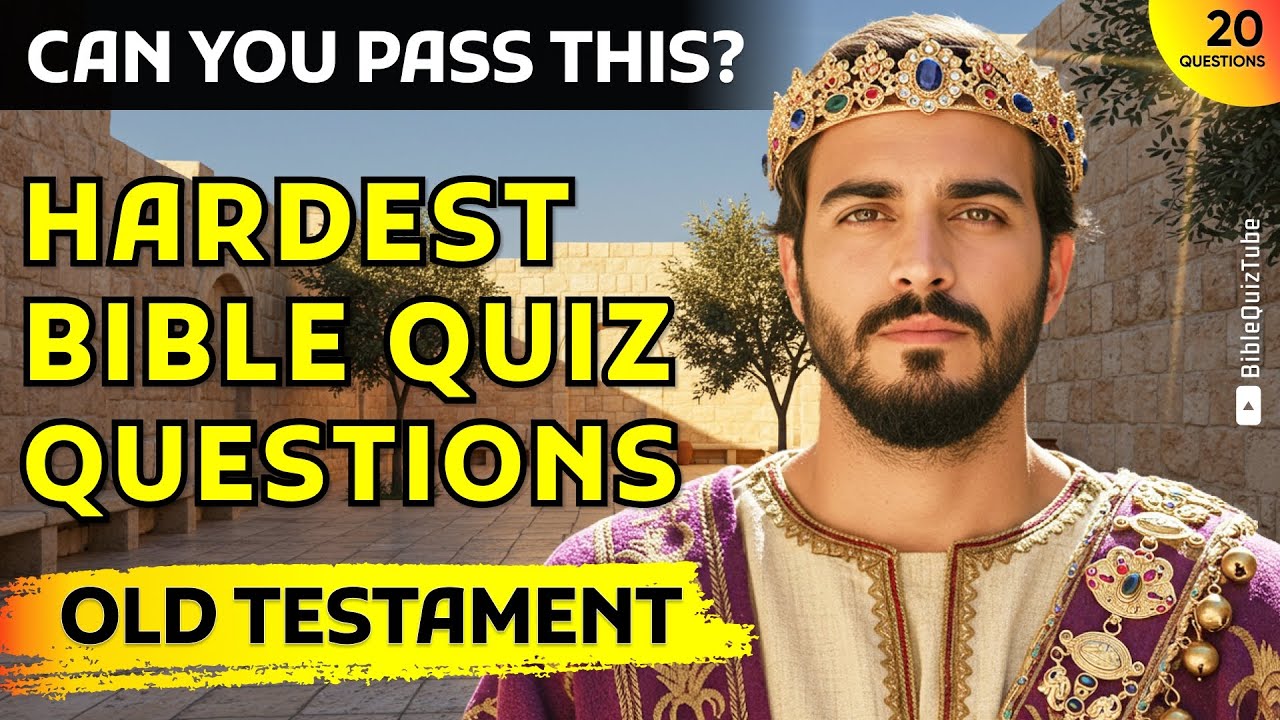 20 BIBLE QUIZ QUESTIONS To Test Your Bible Knowledge on the Old ...