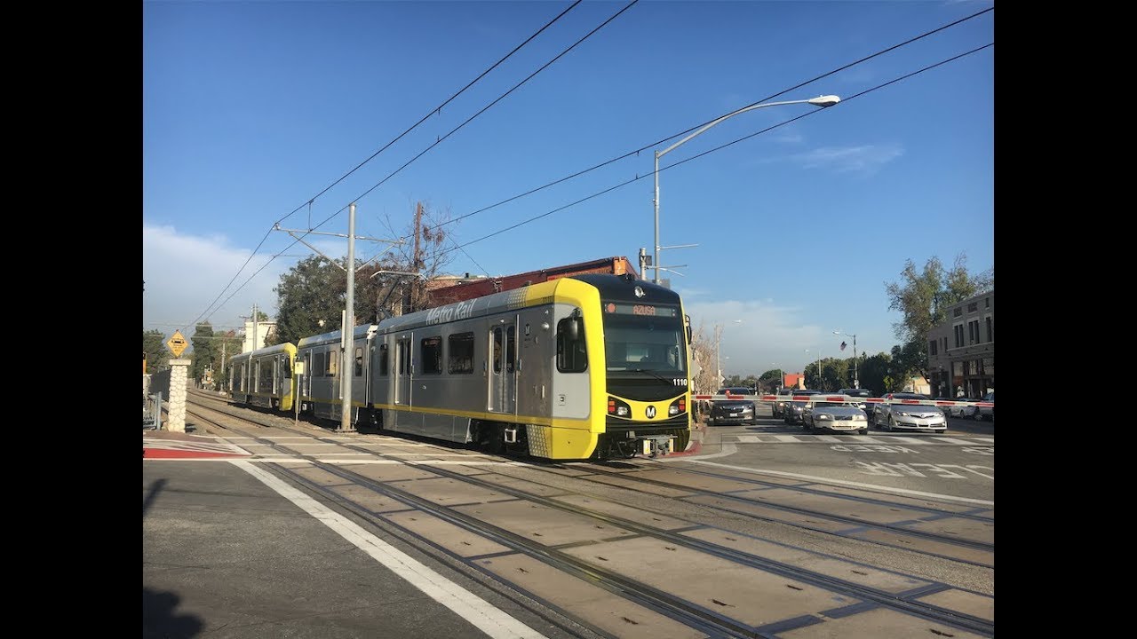 〖RELAXING〗Metro Gold Line Trainspotting 一 South Pasadena - YouTube