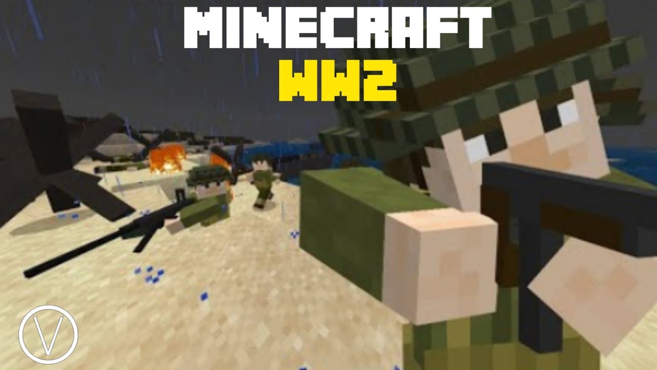 Minecraft Bedrock World War 2 Addon Trailer - YouTube