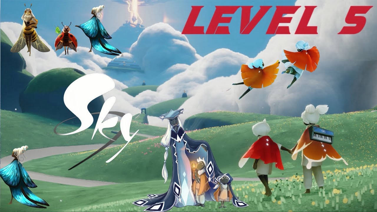 Sky Children Of The Light, Level 5! - YouTube