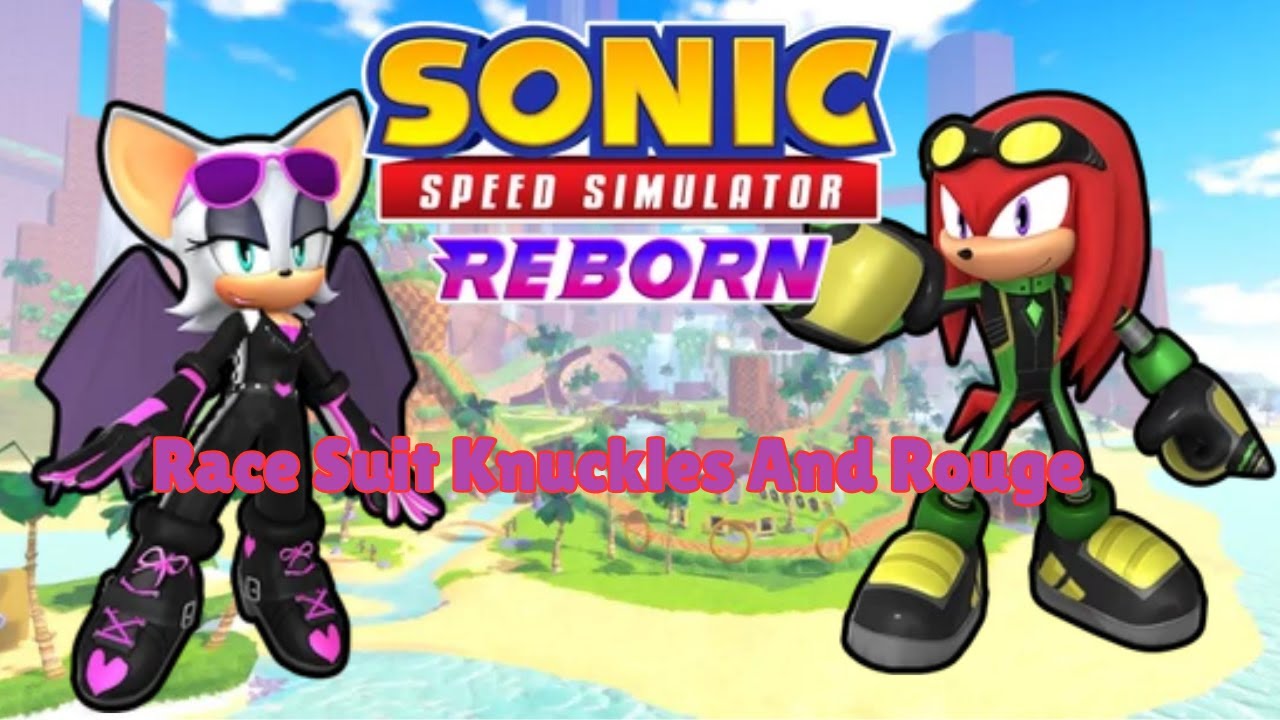 NEW Hilltop Race, Racesuit Knuckles and Rouge, and more! (Sonic Speed ...