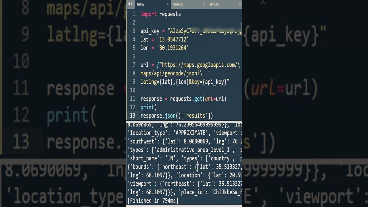 Python Get Location Google API YouTube Python Get Location Google API YouTube
