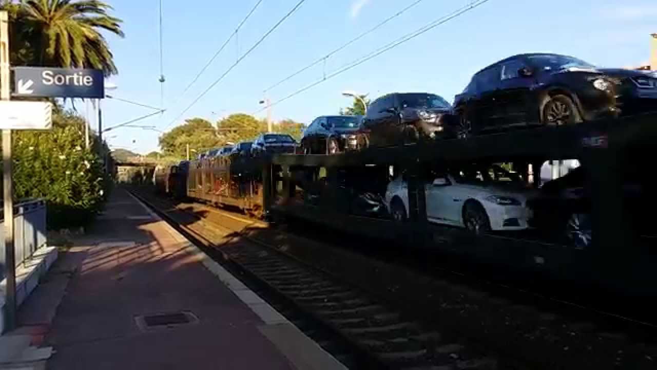 Train auto Nice Paris-Bercy - YouTube