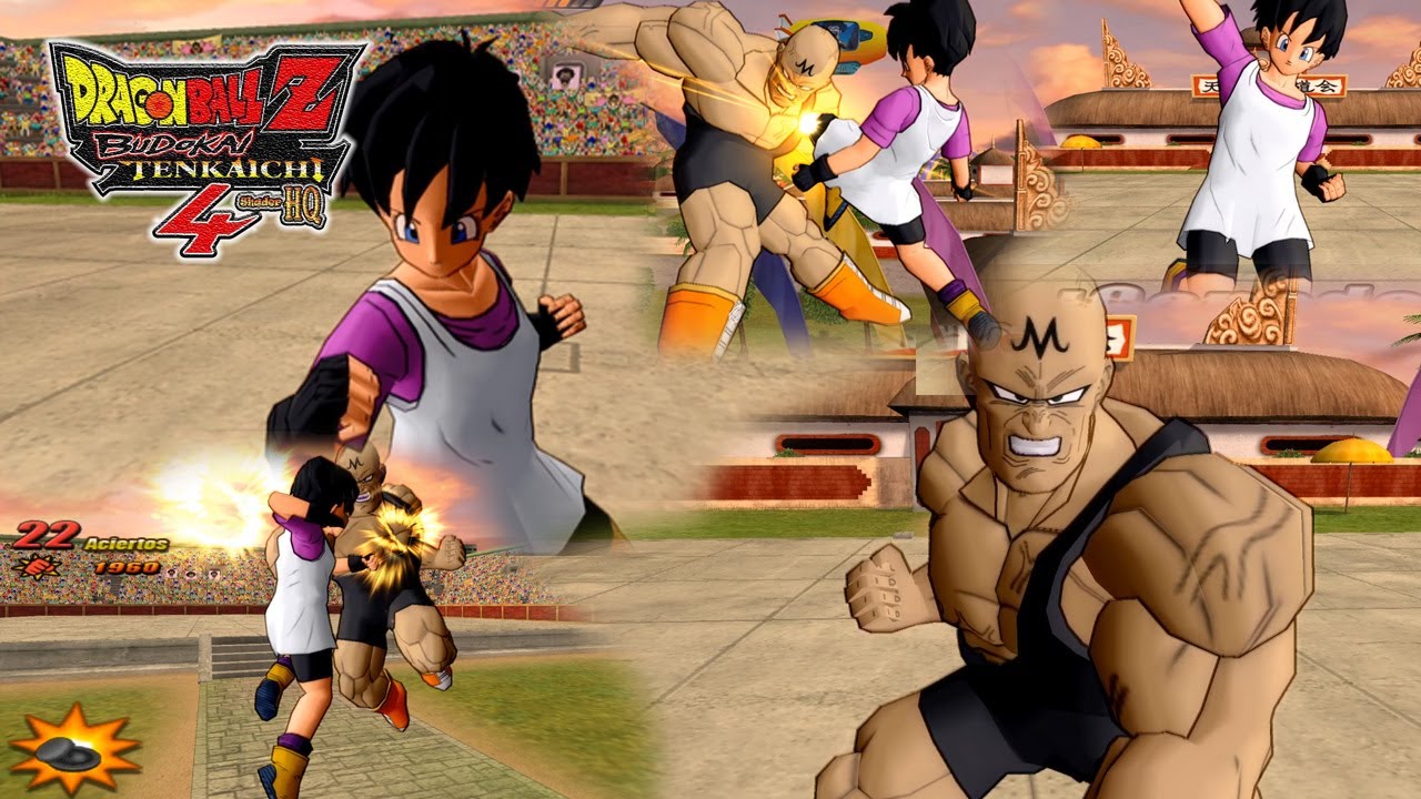 Videl vs Spopovich || DBZ BT4 - Shader HQ - YouTube