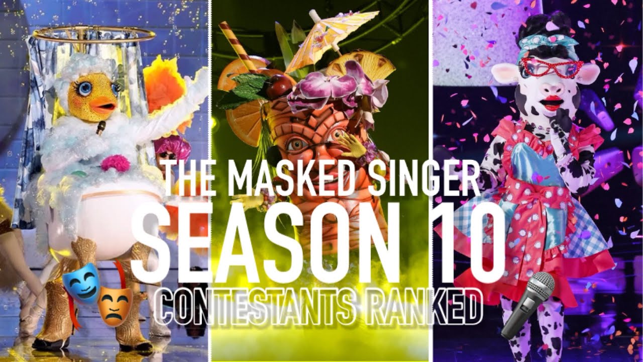 The Masked Singer Season 10 All Contestants Ranked - YouTube