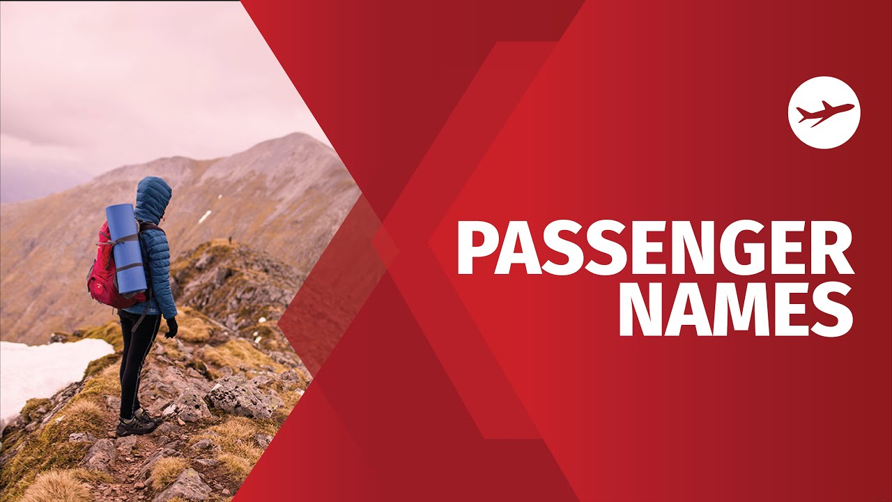 Passenger Names - YouTube