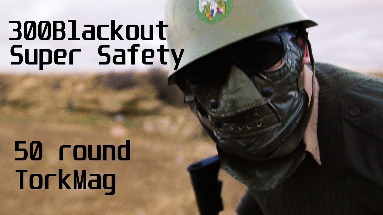 Hoffman Tactical Super Safety/300 Blackout/Torkmag 50 Round - YouTube