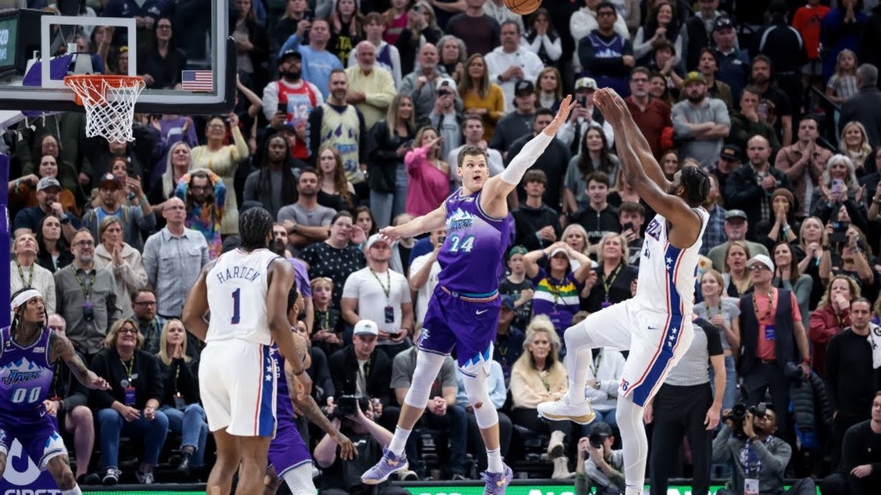 Joel Embiid Game Winner! Harden 18 4th Quarter Points! 61 Combined ...