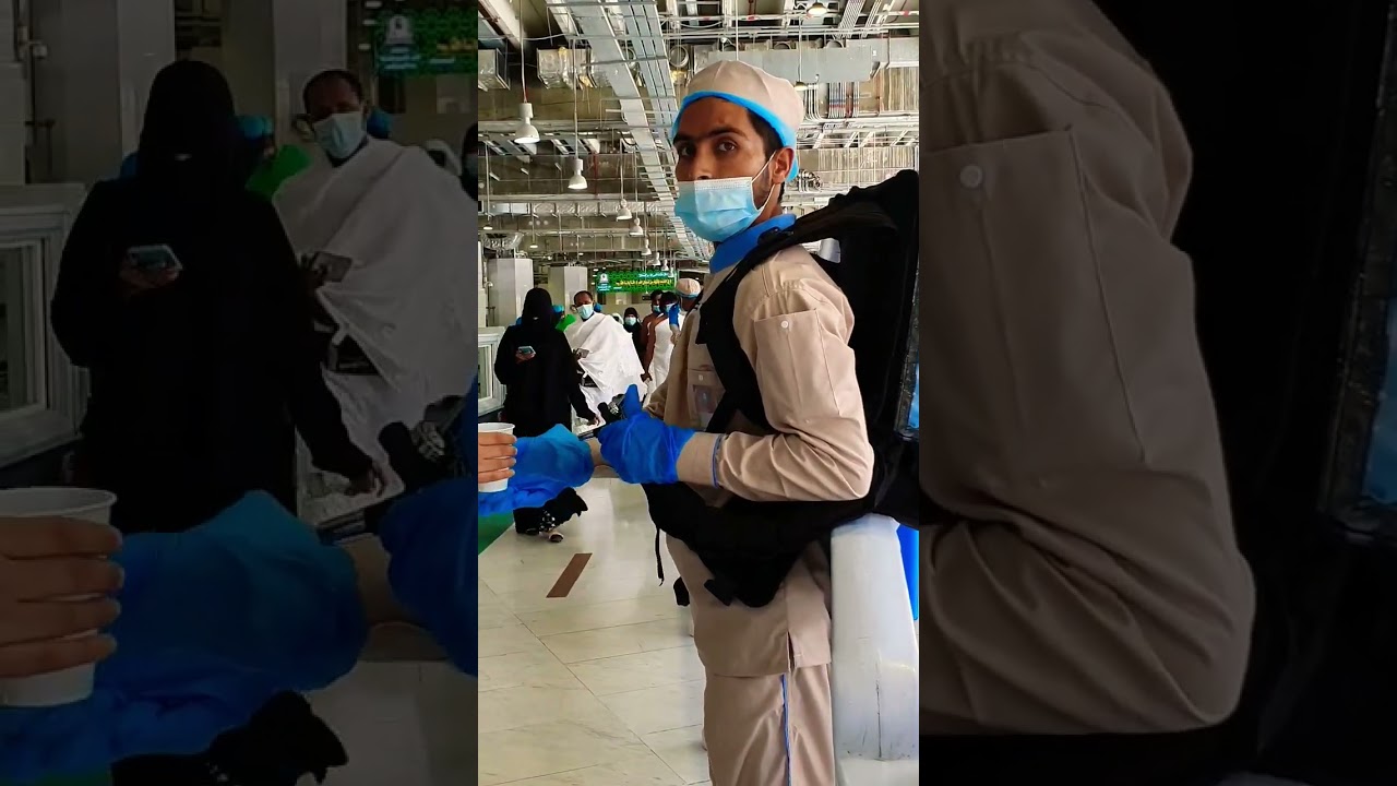 ZamZam Water in Makkah Masjid Al Haram - YouTube