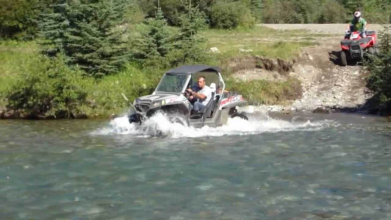 Quading in Alberta Mountains - YouTube