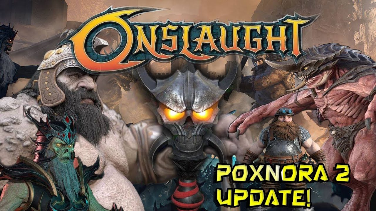 Poxnora 2 ONSLAUGHT Update! (PC/Console co-op RTS) - YouTube