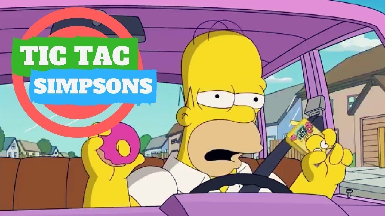 Tic Tac Simpsons Commercial | Cartoon Central - YouTube