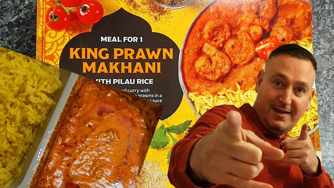 Sainsburys 'King Prawn Makhani' Ready-Meal REVIEW - Steven Heap - YouTube