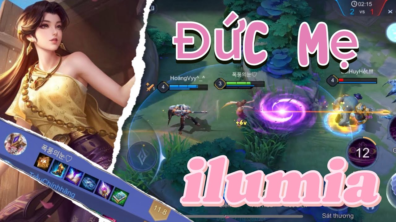 Ilumia đi sp gánh combat tổng | Build đồ 2 loại giáp Phép và Vật lý cực ...