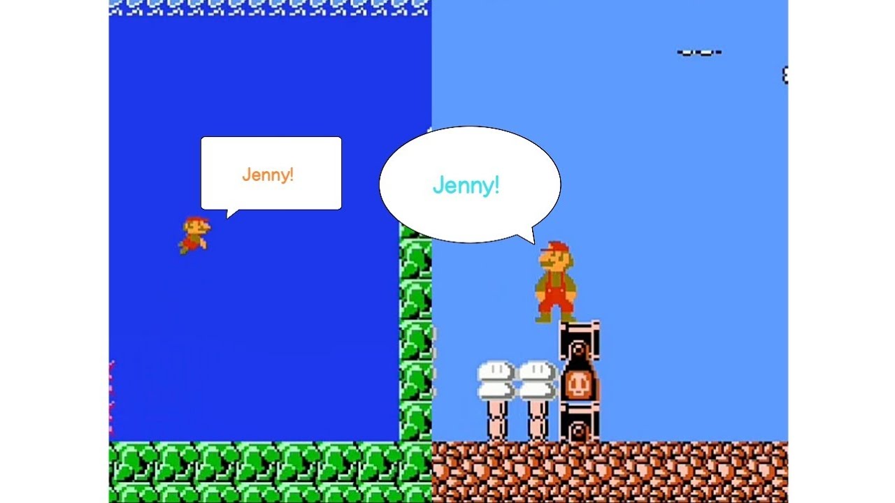 Play with Jenny - World 3-1,2 Super Mario Bros(Kaiser Pirate)(Nintendo ...