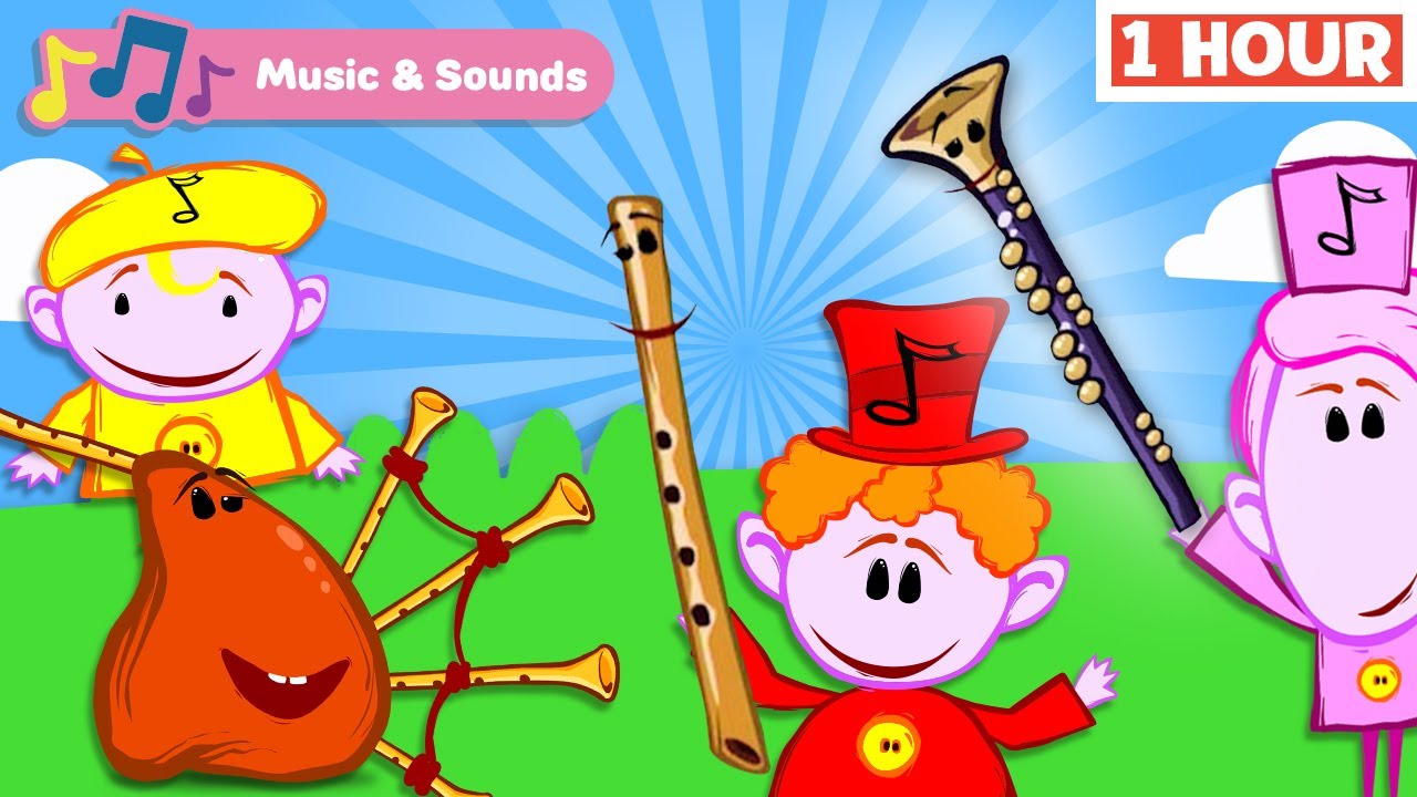 Learning Music & Musical Instrument for kids | The Notekins | Learning ...