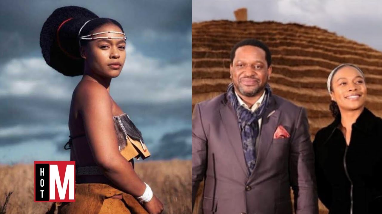 King Misuzulu Zulu Meets Nomzamo Mbatha Here Is Why - YouTube
