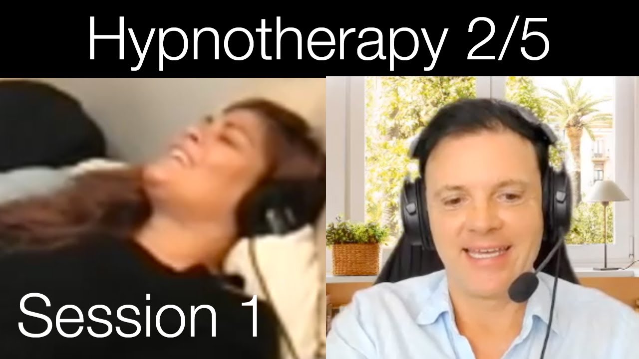 Hypnotherapy Sessions 2 of 5 | Demonstration Live Real Full | First ...