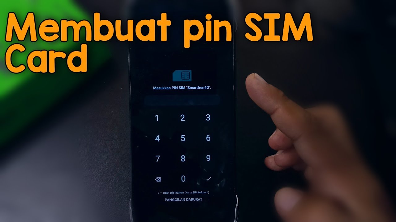 Cara Pasang PIN / Password Kartu Sim Card di HP Infinix HOT 12i Android ...