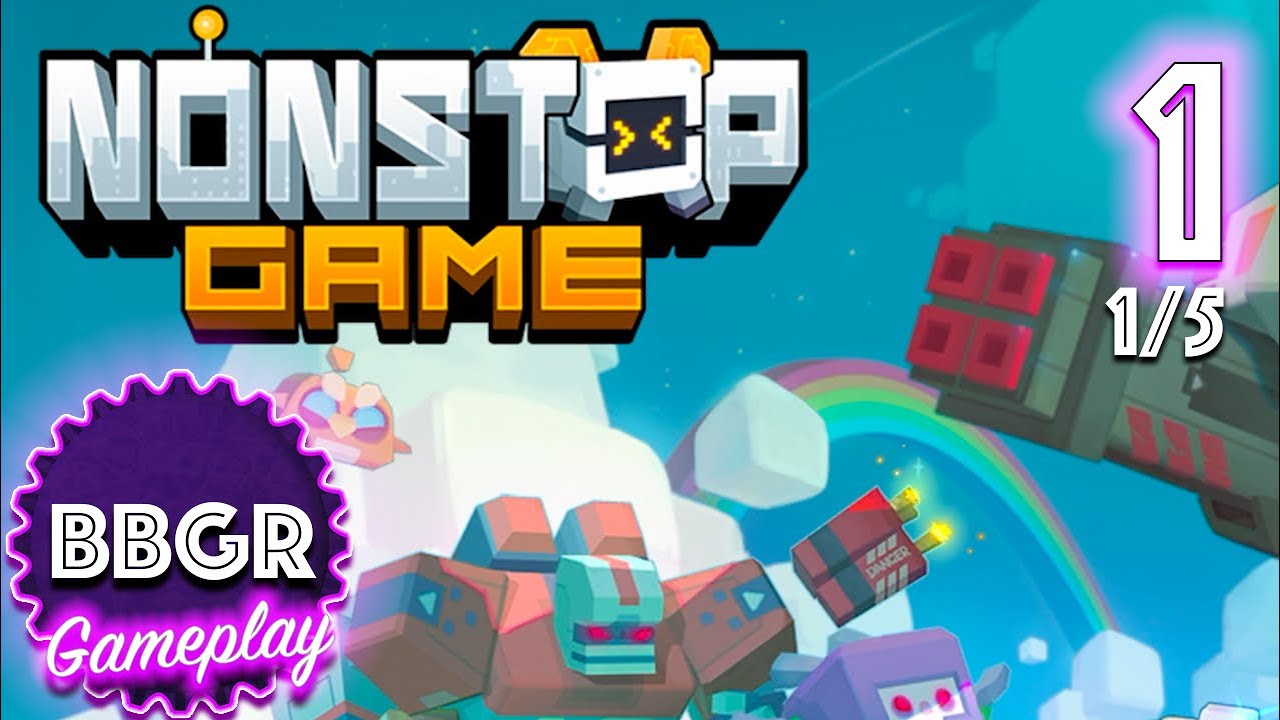 Nonstop Game: Cyber Raid - Review 1/5, Game Play Walkthrough No ...