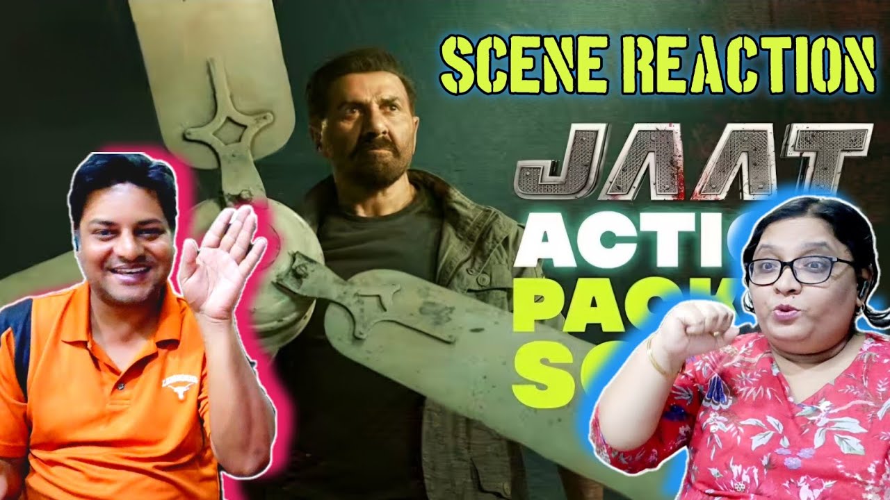 JAAT Fight Scenes Reaction | Sunny Deol | Jaat Movie Scenes Reaction ...