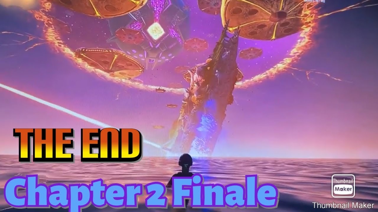 THE END: Chapter 2 Finale Event Gameplay/Reaction - YouTube