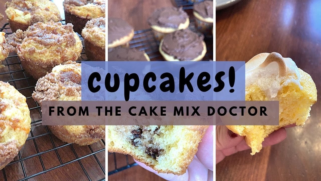 Cupcakes from the Cake Mix Doctor || Bake With Me || 2021 - YouTube