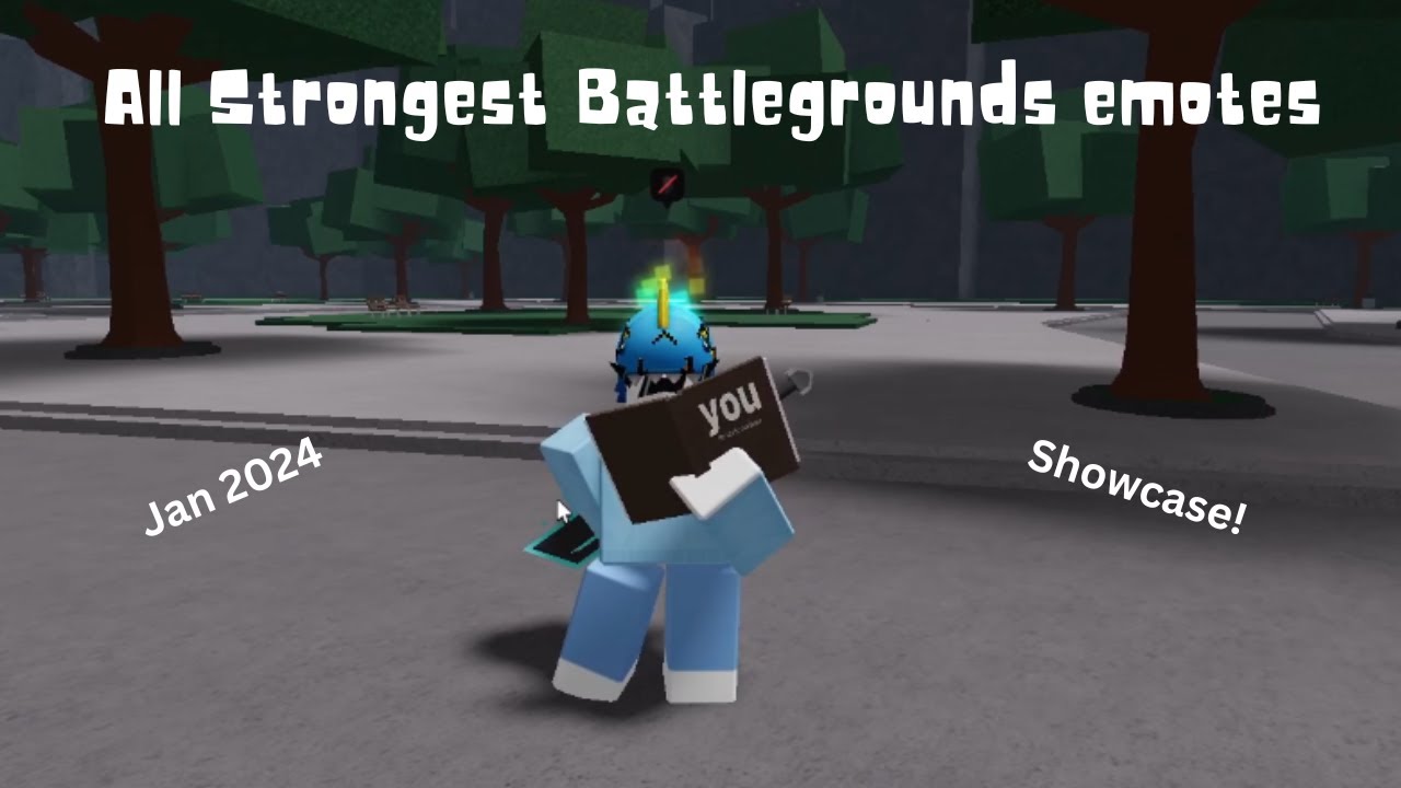 All Strongest Battlegrounds Emotes (1/20/2024) - YouTube