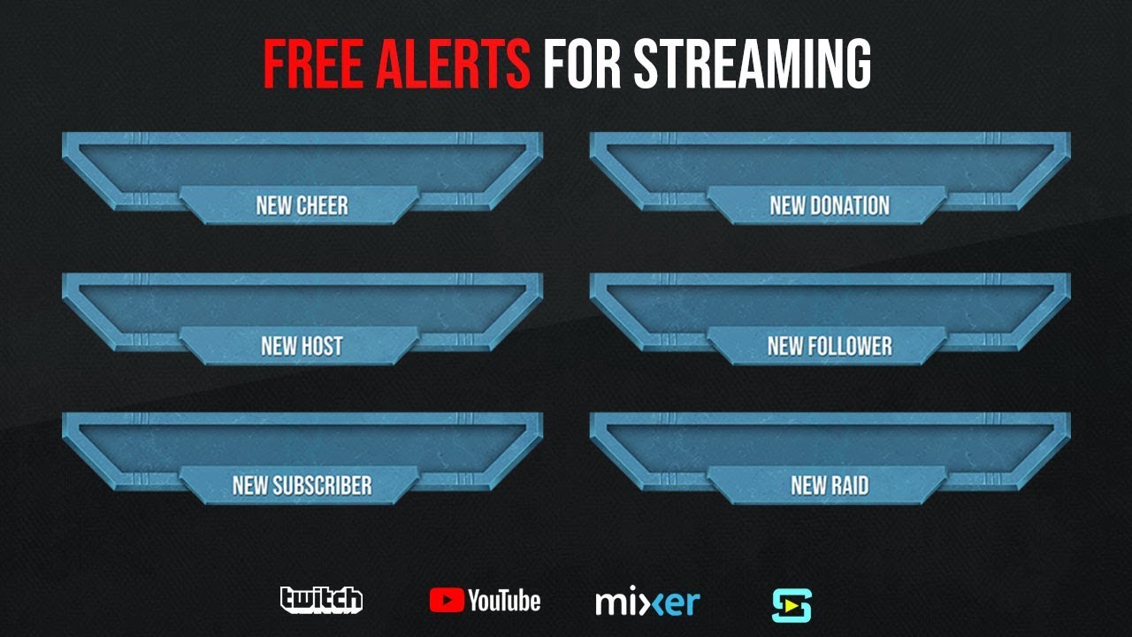 Lustful (Stream Alerts + Template PNG) | FREE - YouTube