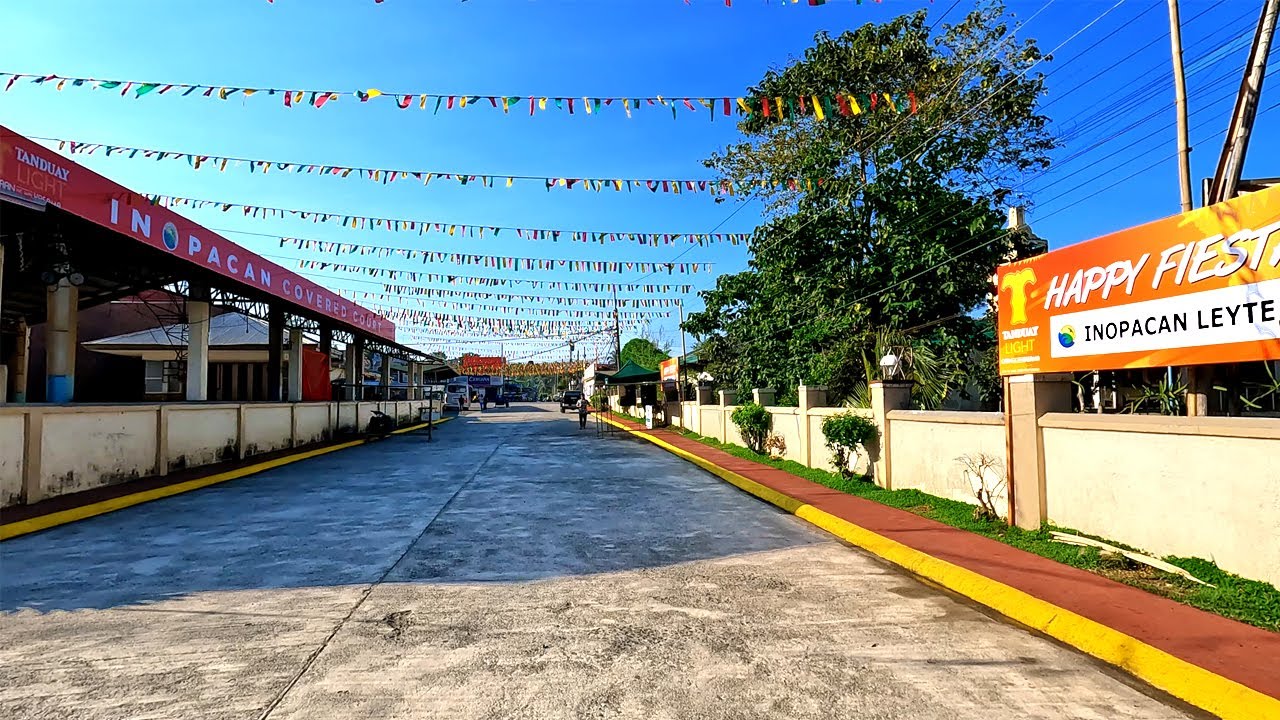 Inopacan Leyte tour - Brgy. Poblacion to Inopacan Baywalk - YouTube