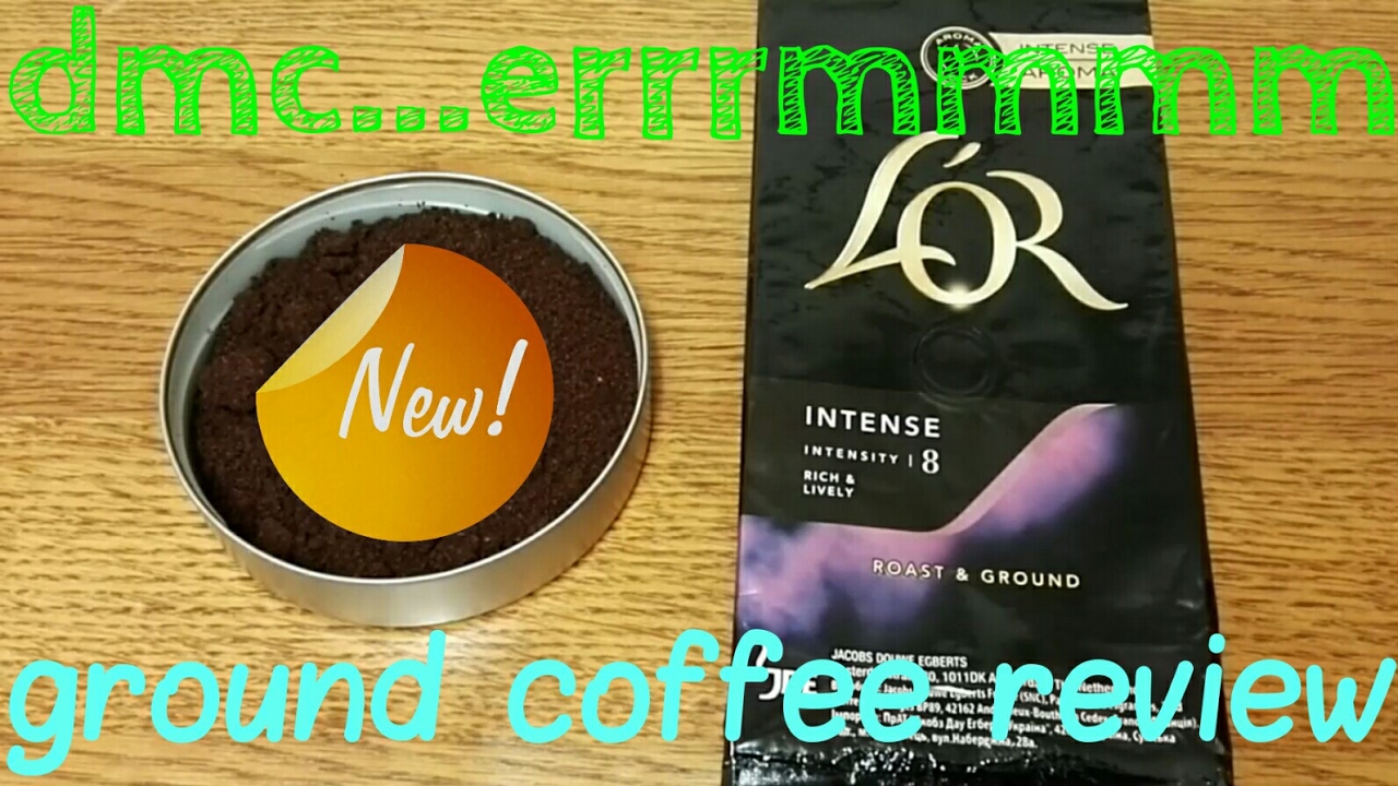 L'OR Intense Roast & Ground Coffee Review. - YouTube