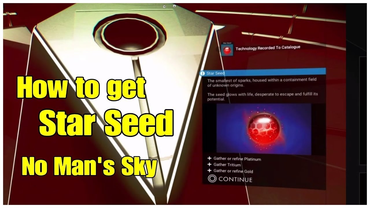 No Man's Sky - How to get Star Seed! - YouTube