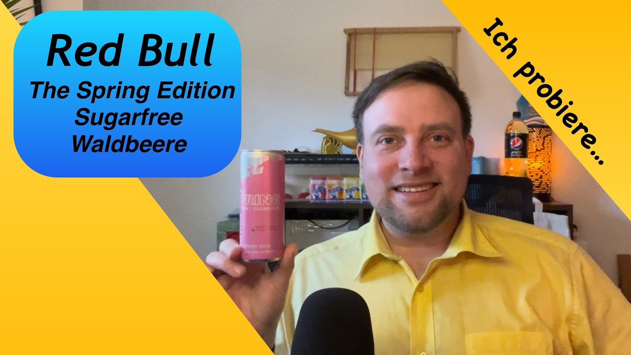 Ich probiere… Red Bull | The Spring Edition Sugarfree - Waldbeere - YouTube