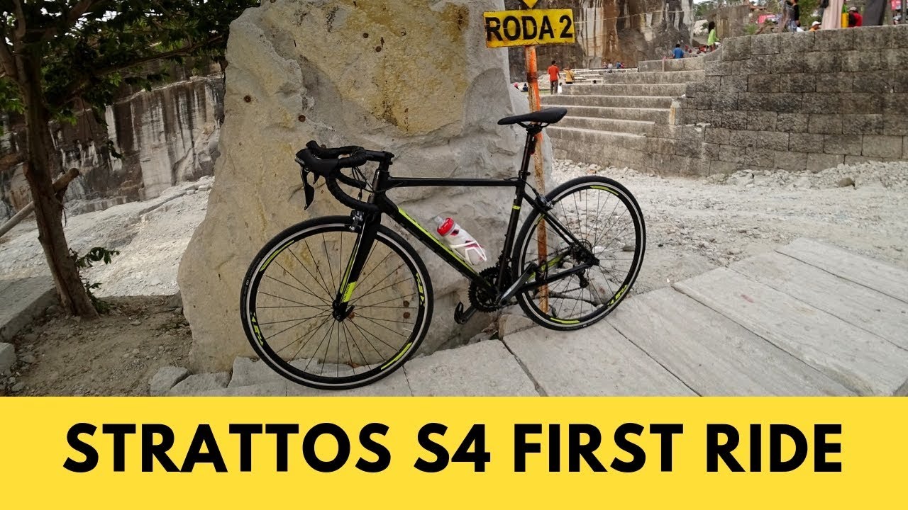 Polygon Strattos S4 2019 First Ride di Datar dan Tanjakan | Road Bike ...