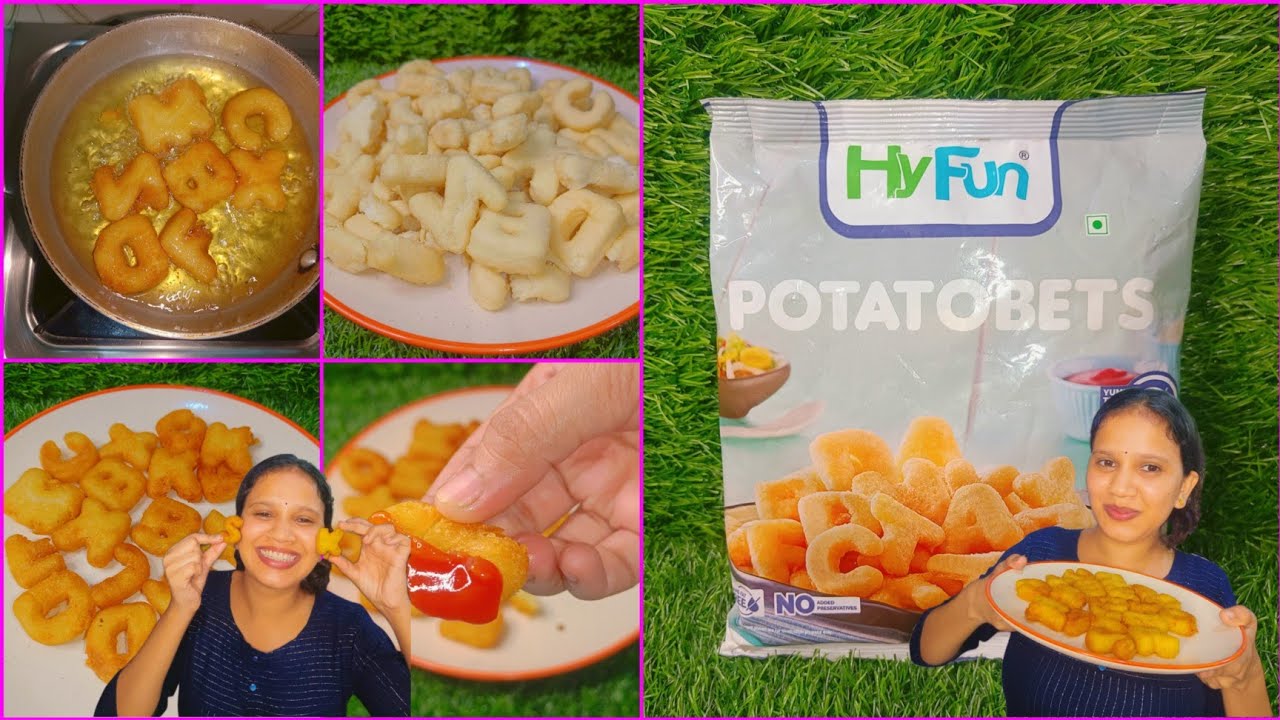 Hyfun Potato Bets Review || Frozen Snacks || Ready To Fry || Ready To ...