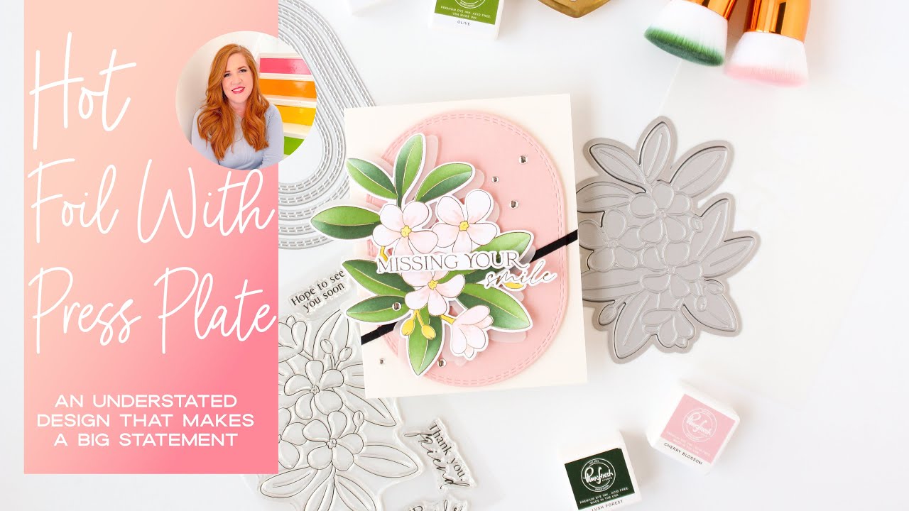 How To Use Press Plates For Hot Foiling - YouTube
