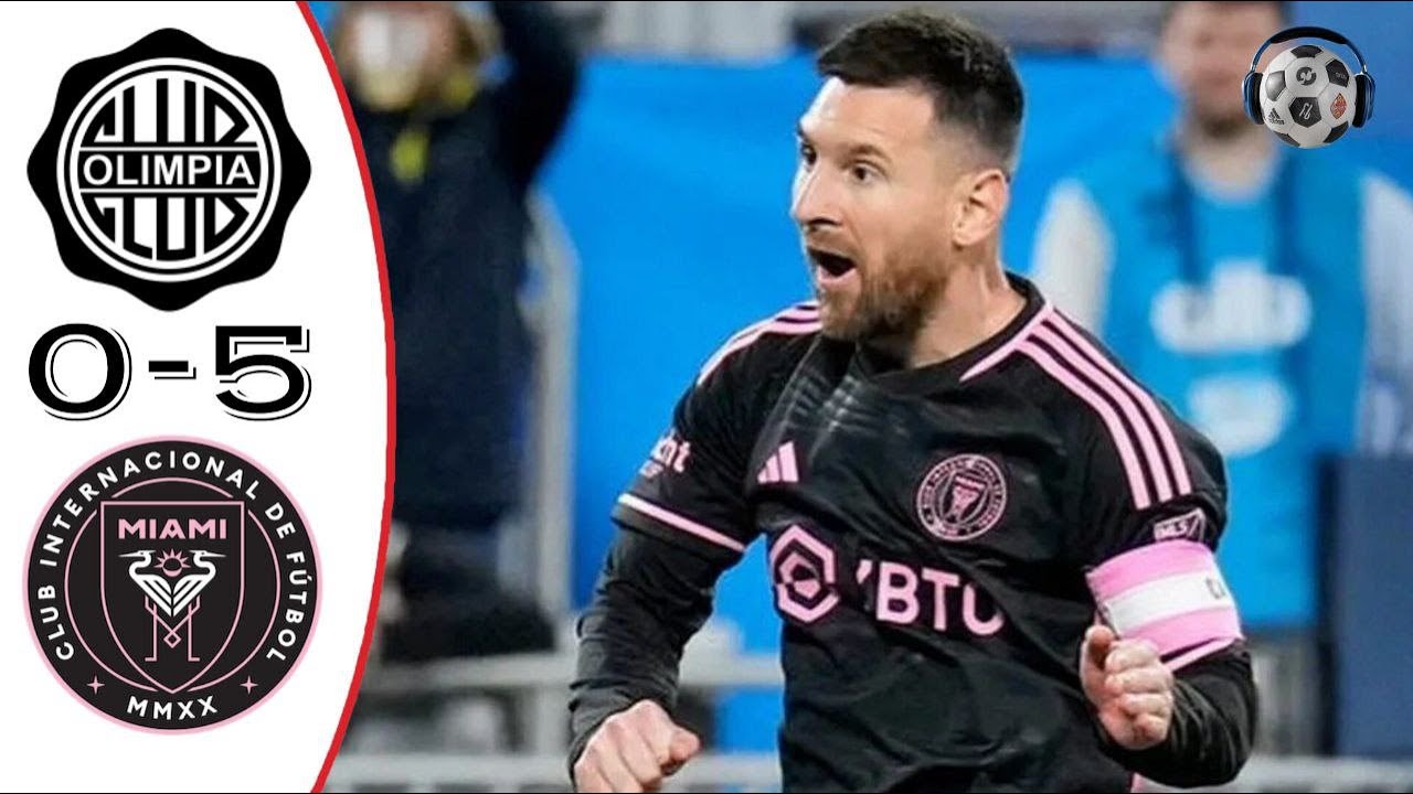 Olimpia vs Inter Miami 0-5 | Todos los Goles y Resumen 2025 - YouTube