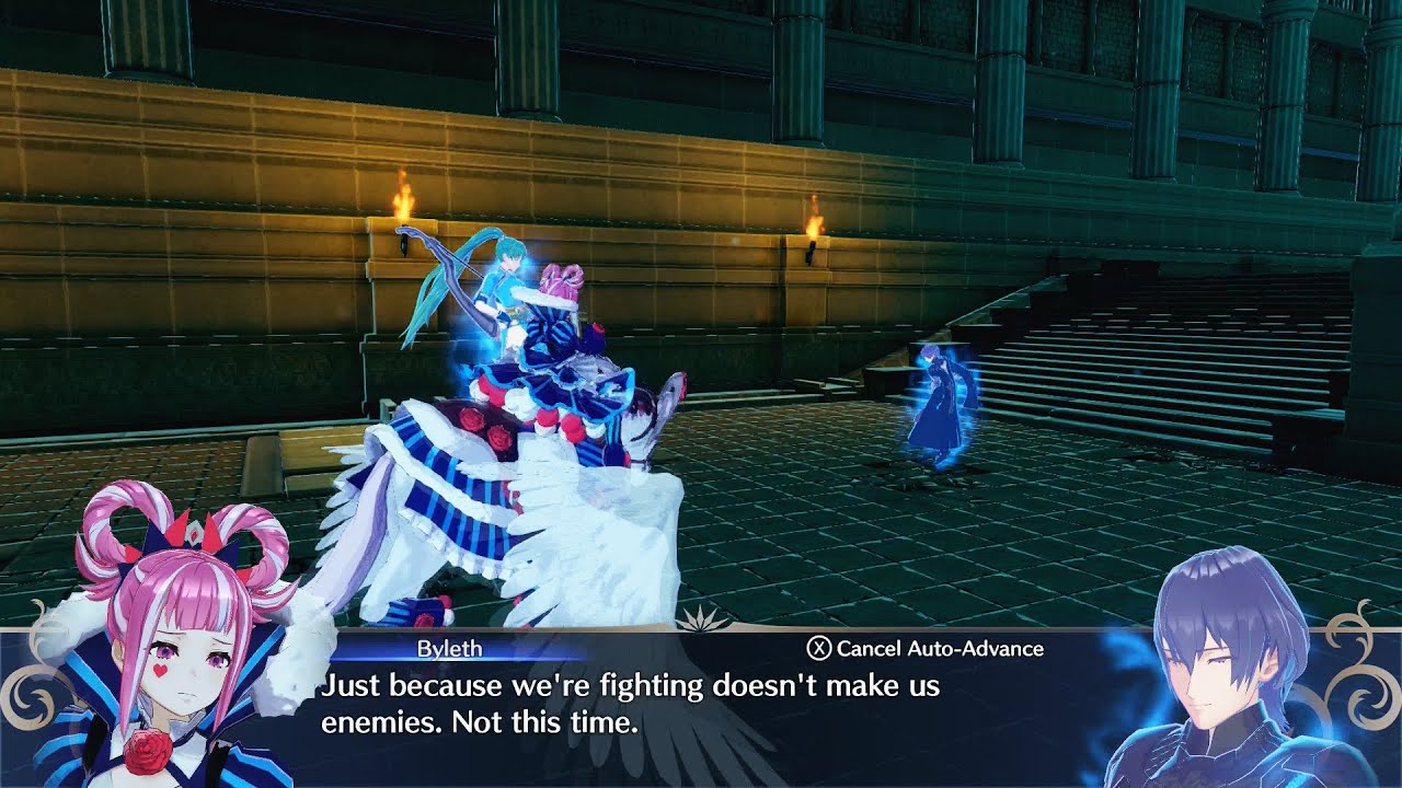 Fire Emblem: Engage - Alear & Hortensia vs Emblem Byleth Unique ...