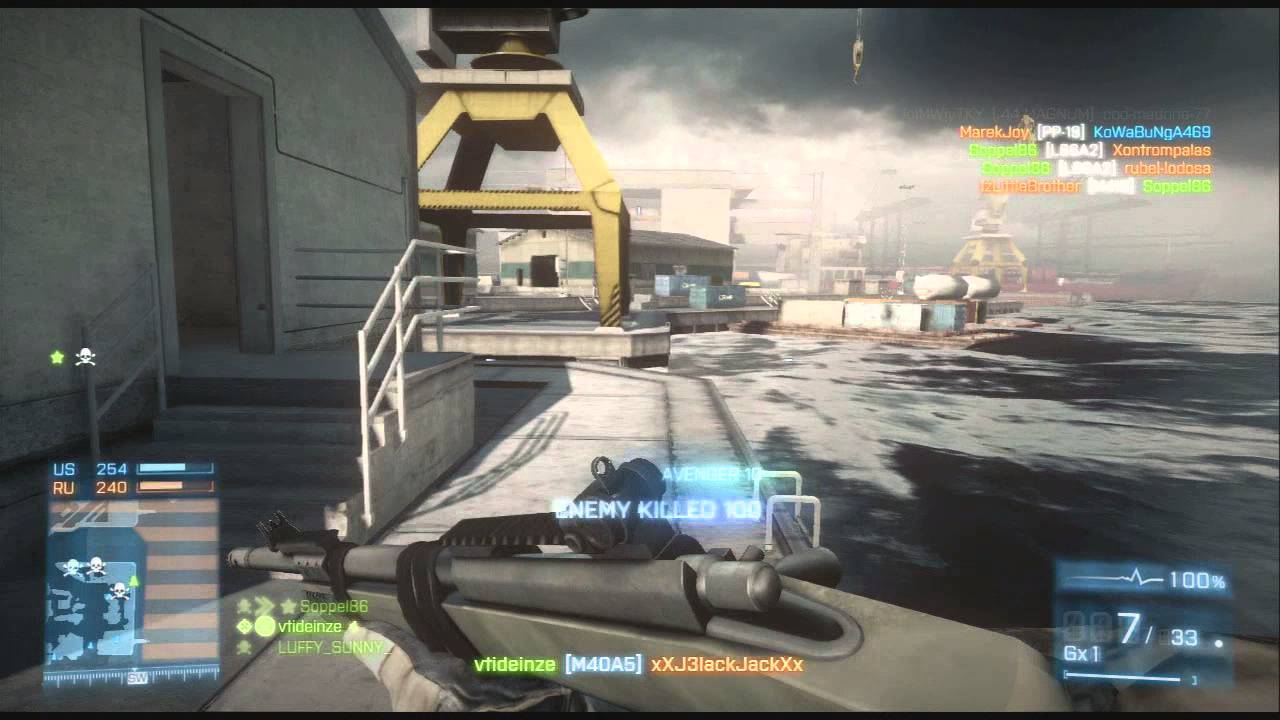 battlefield 3: sniper clip - YouTube