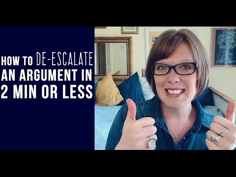 How to De-escalate an Argument in 2 Minutes or Less - YouTube