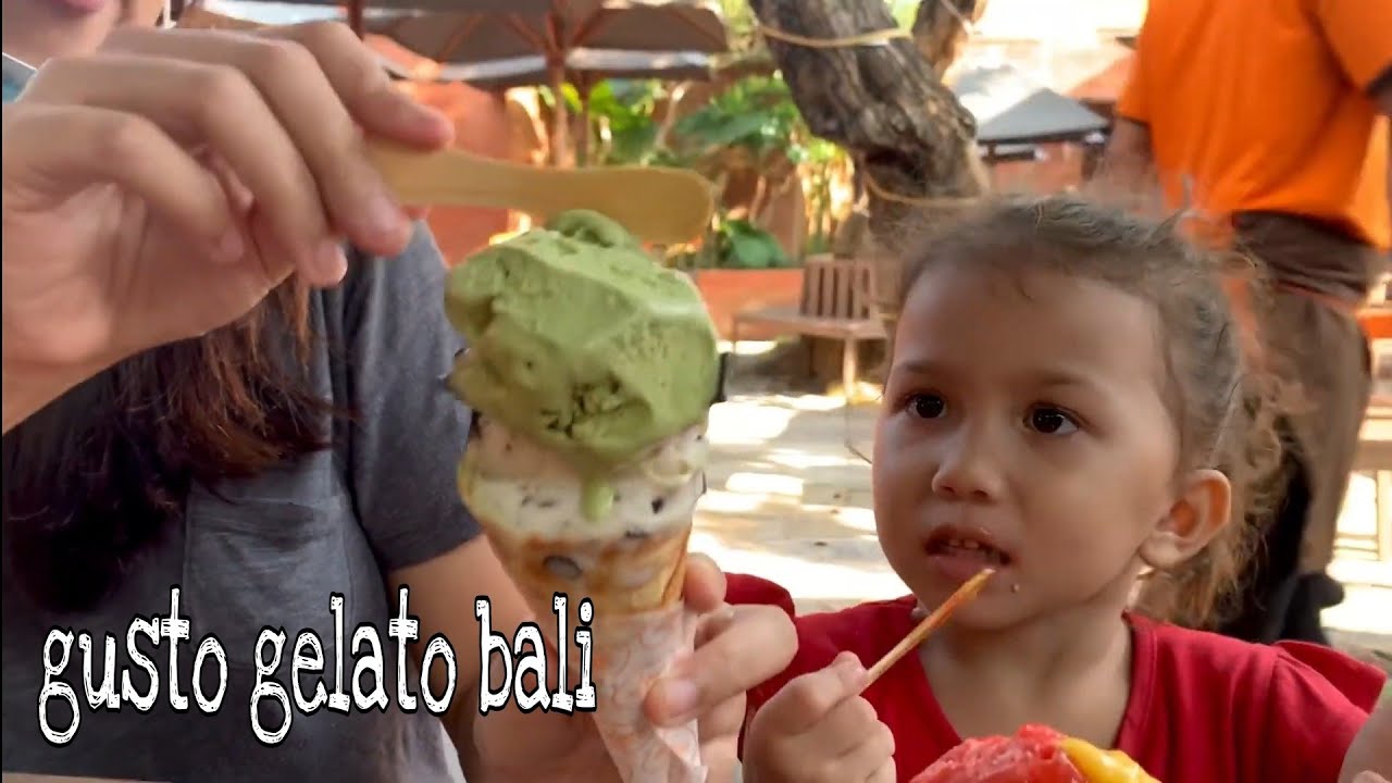 Makan gelato | gusto gelato bali | gelato enak di bali | icecream - YouTube