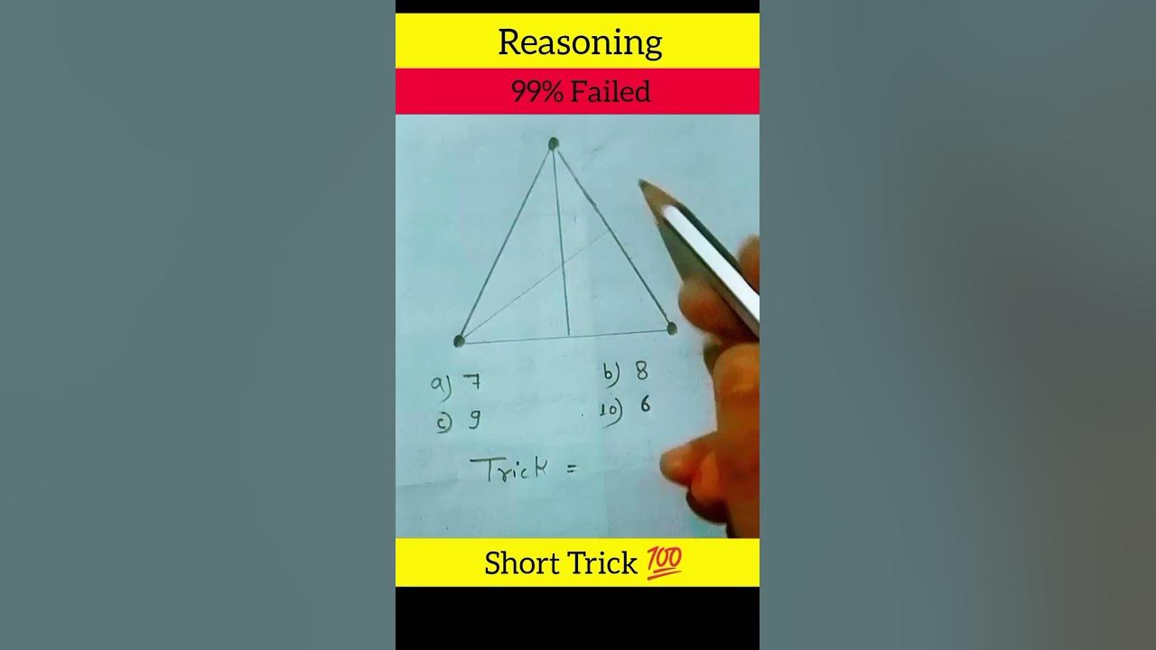 Counting Of Figures | Triangles Counting | Reasoning Classes | Short Tricks #CountingFigures# ...
