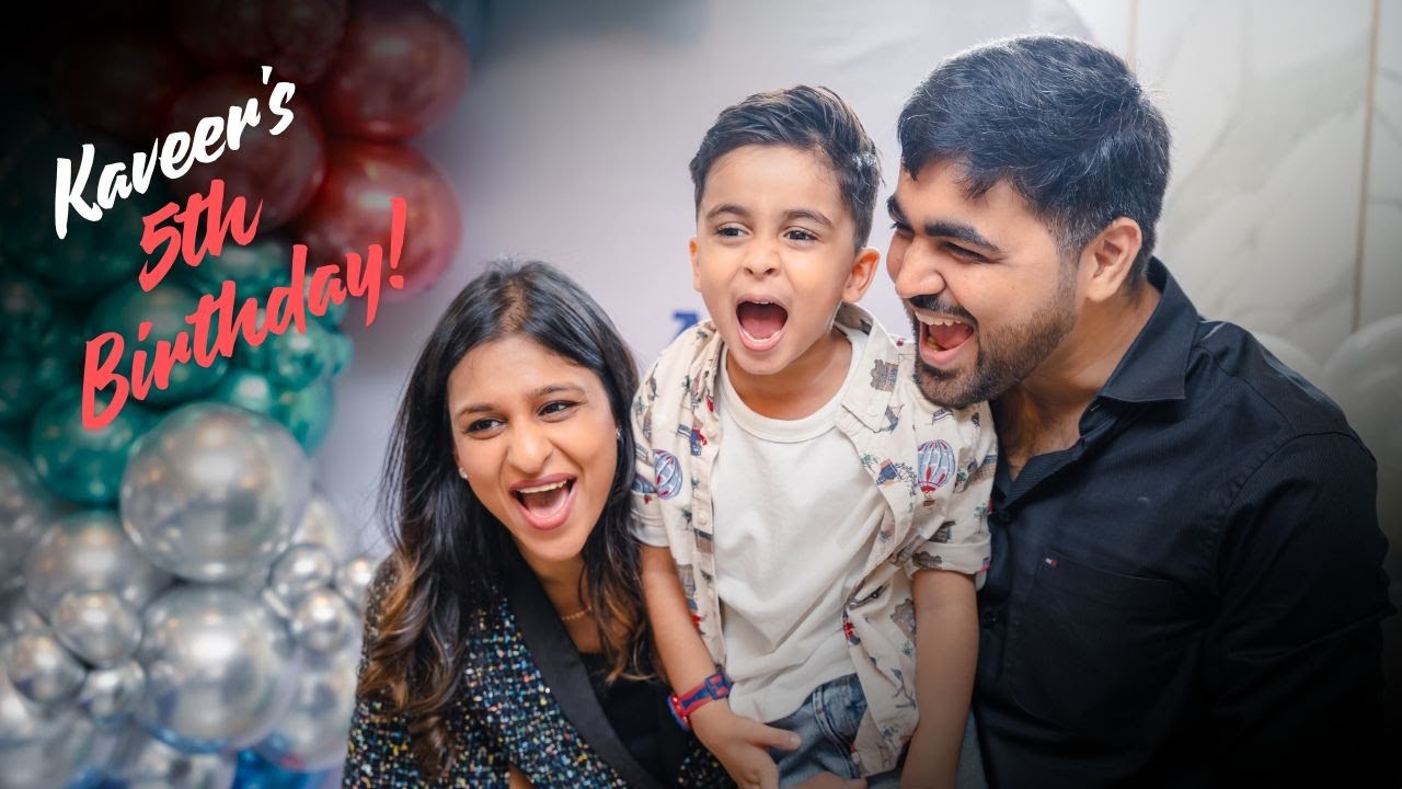 Kaveer's 5th Birthday - YouTube