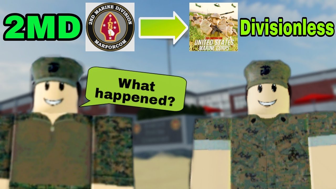 Why did I left the 2nd Marine Division | Roblox USMC - YouTube