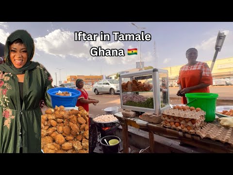 Ramanda in Tamale sharing FOOD for IFTAR || Ghana West Africa