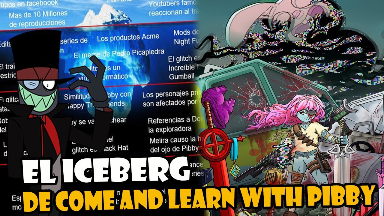 El ICEBERG de Come and Learn with Pibby! ¡Ven y aprende con Pibby ...