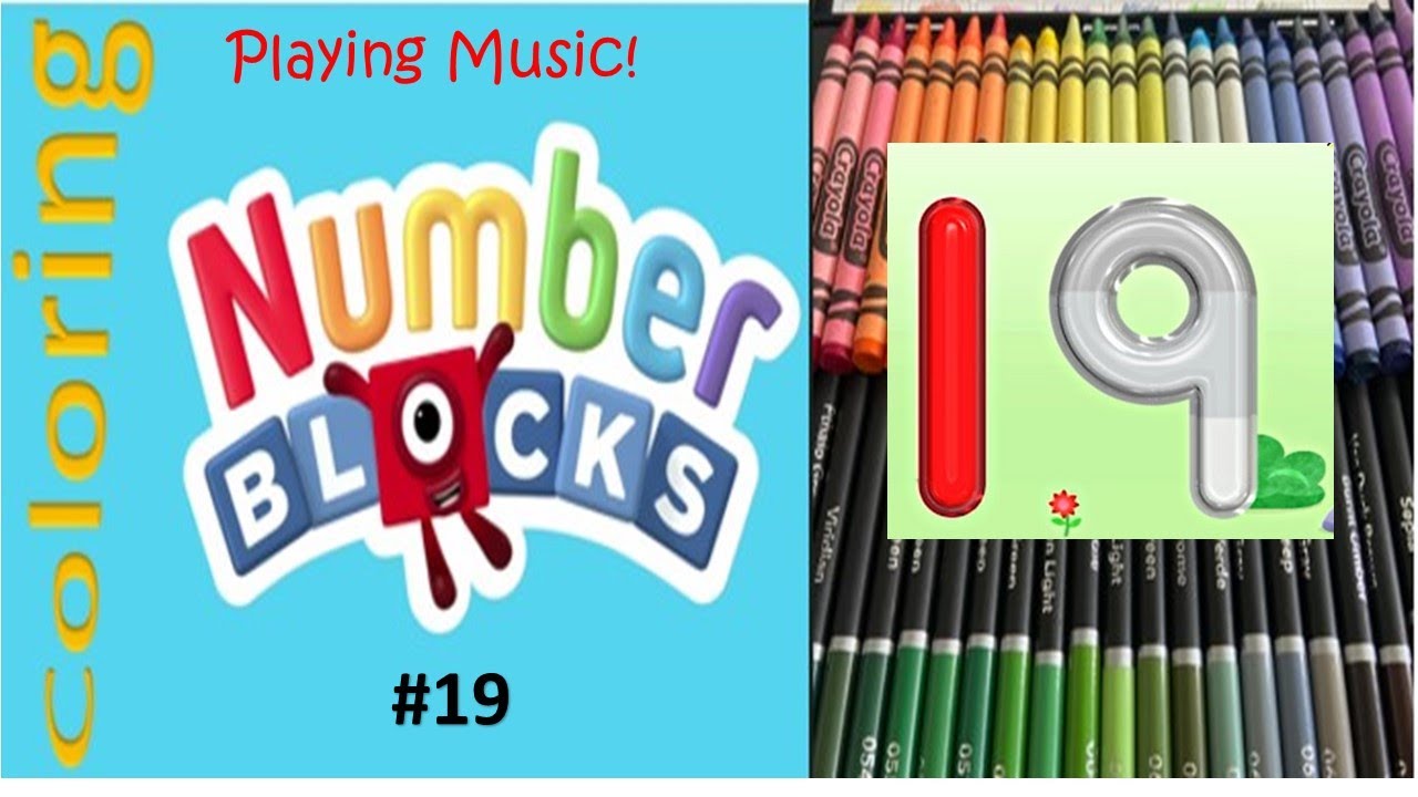 Number Blocks 19 with commentary on Colors, Techniques, Tips and Tricks ...