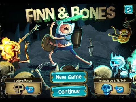 Adventure Time - Finn & Bones (어드벤처 타임 핀 앤 본즈) - YouTube